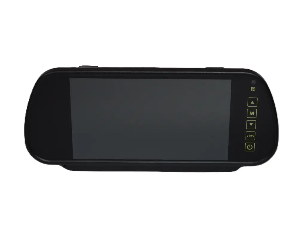 7" Clip Over AHD Mirror Monitor 2 Channel | Vehicle Monitor | Daltec